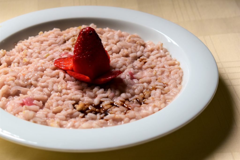 Strawberries risotto – 30 minutes chef