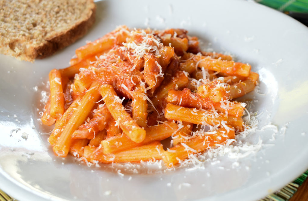 Sedanini all’amatriciana – 30 minutes chef